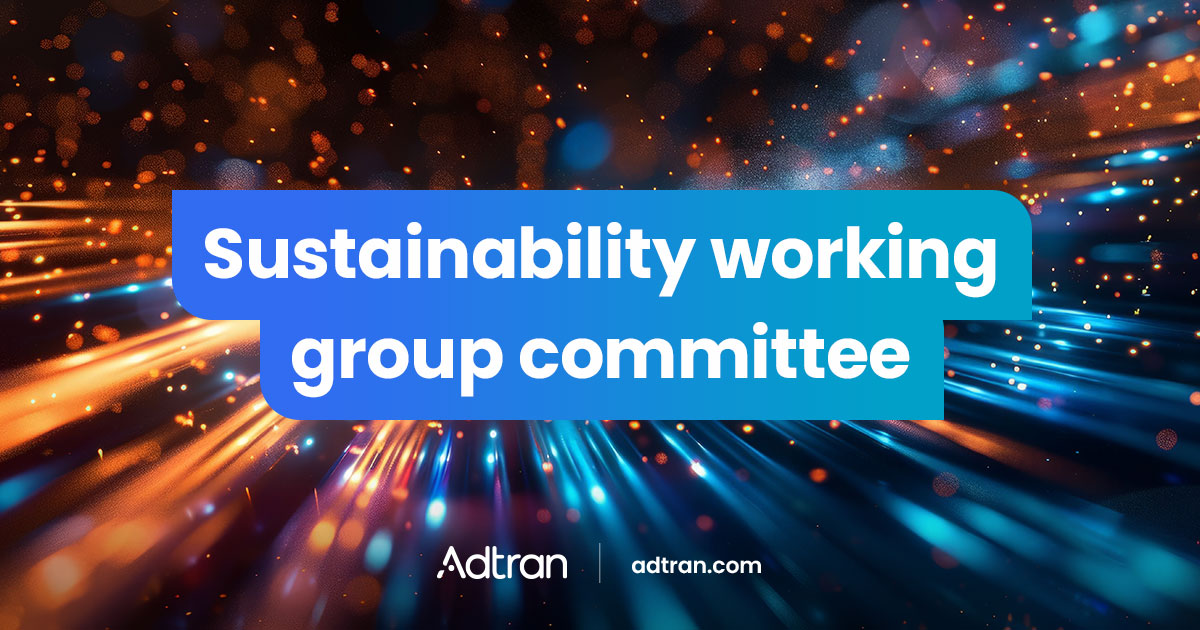 Sustainability working group committee