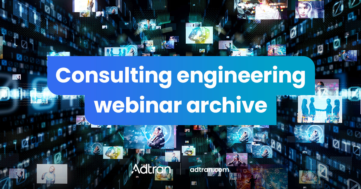 Consulting engineering webinar archive