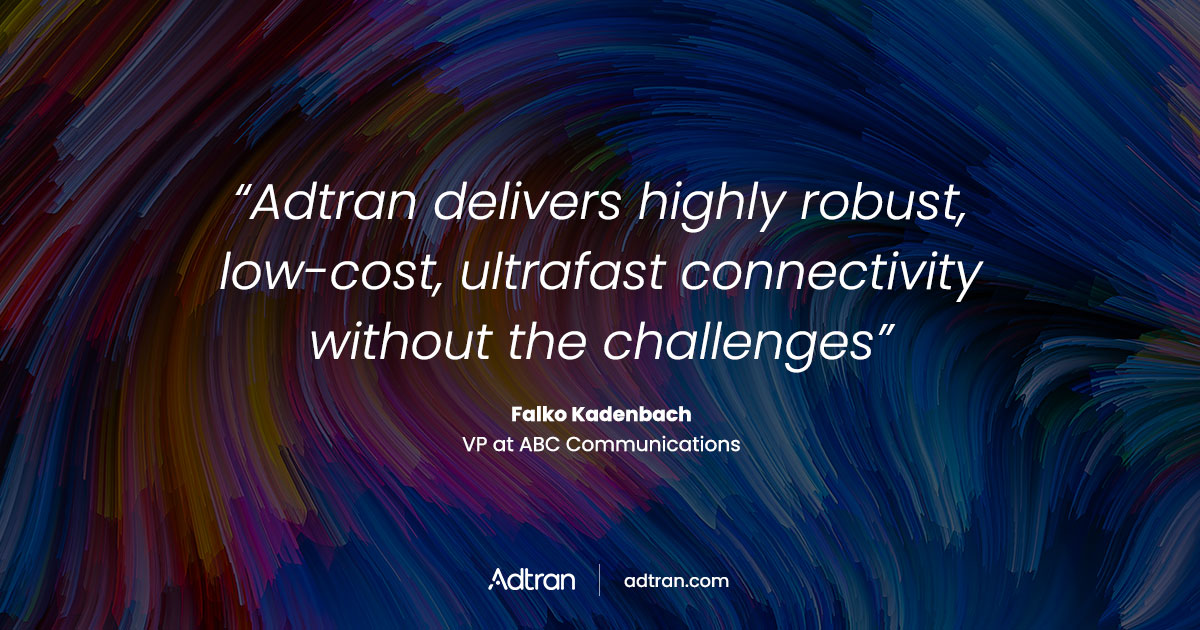 Adtran helps ABC Communications get an A+ in fixed wireless access