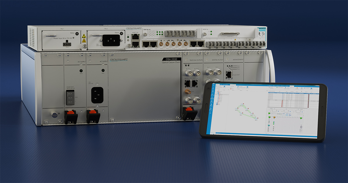 Canadian hydropower producer upgrades timing network with Adtran’s Oscilloquartz optical cesium ...