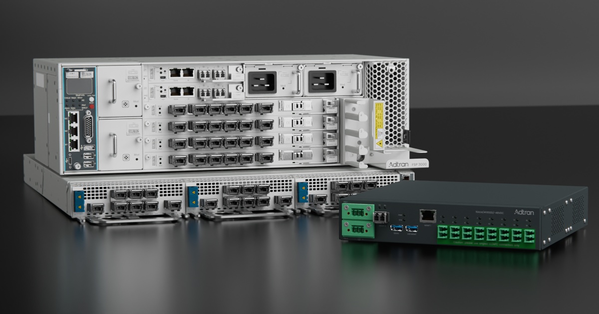 1&1 Versatel modernizes fiber optic network with Adtran FSP 3000 open optical transport technology