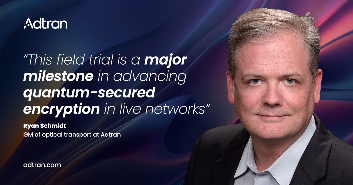 Colt uses Adtran FSP 3000 for quantum secured encryption across metro ...