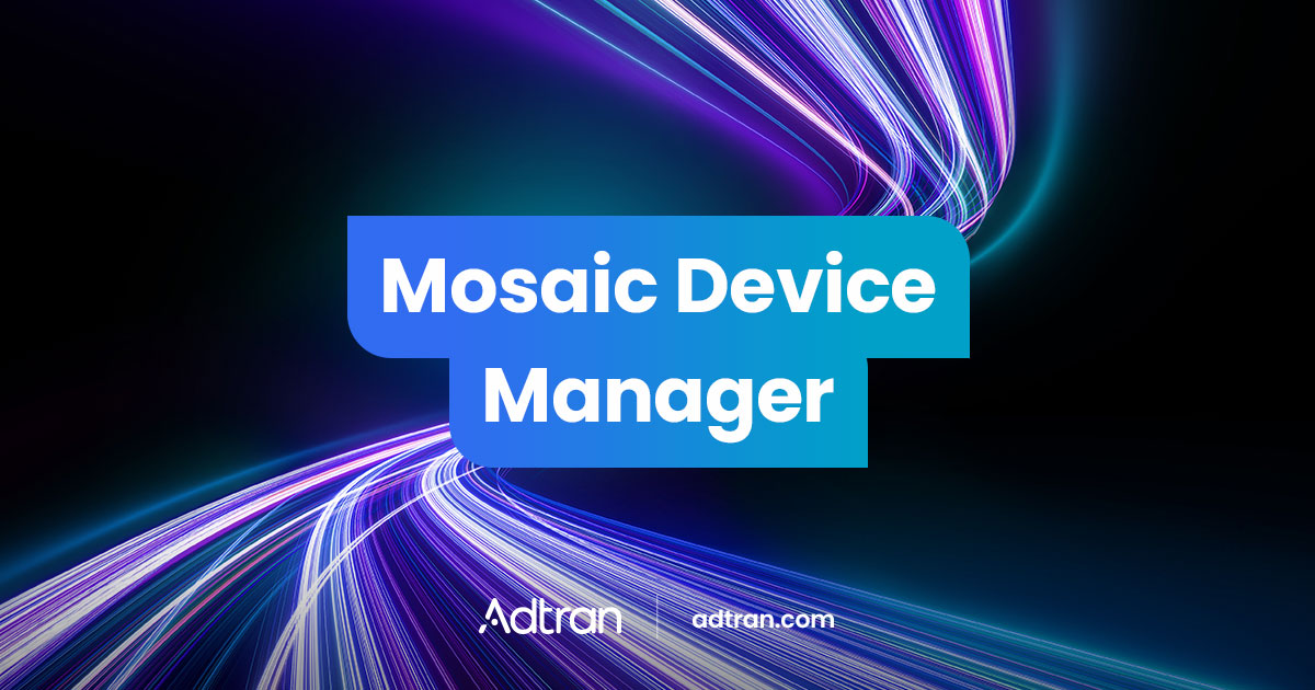 Mosaic Device Manager