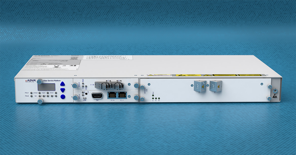 METRO-HAUL demo uses ADVA’s FSP 3000 OLS in public safety showcase