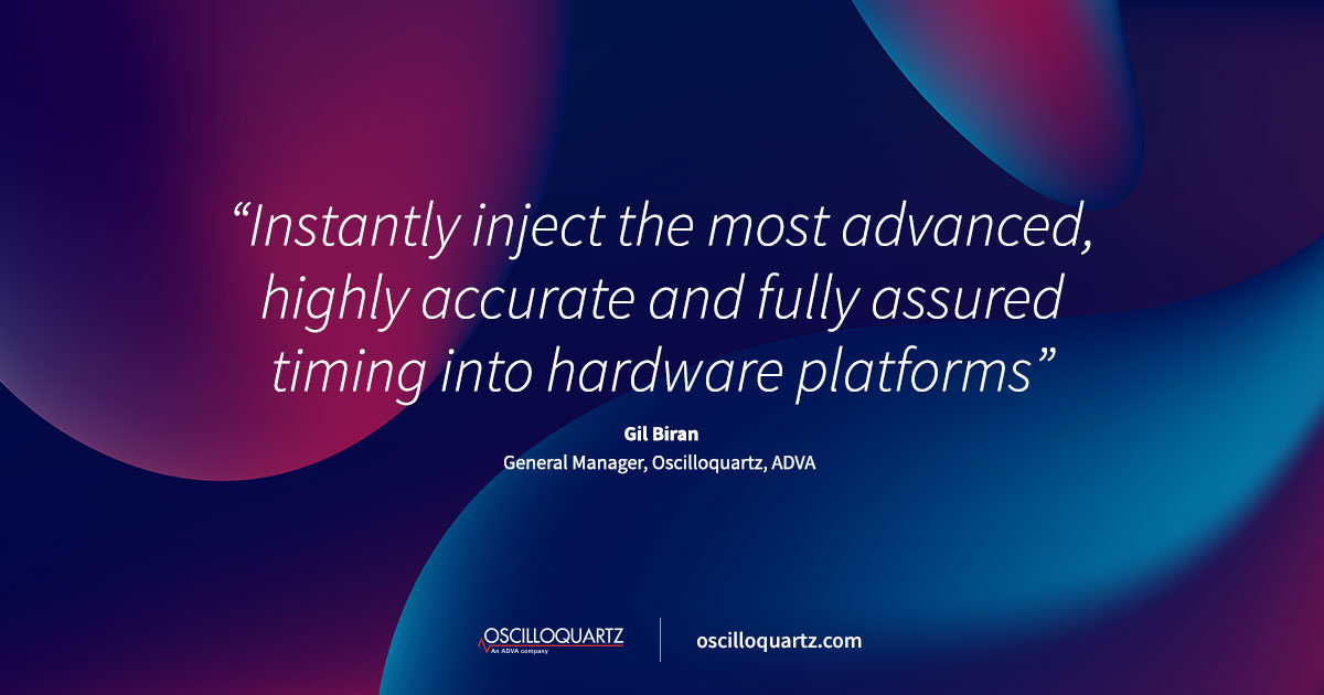 ADVA launches embedded timing solution for third-party hardware