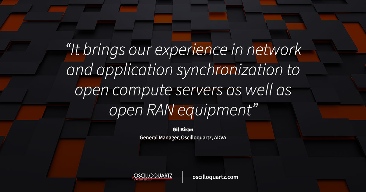 ADVA timing card brings precise synchronization to open compute servers