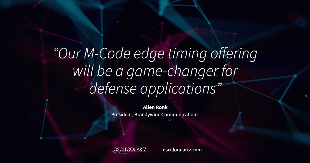 Brandywine Communications partners with ADVA to provide a defense-grade ...